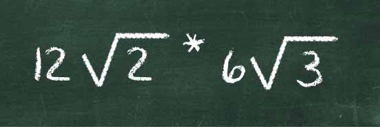 How To Multiply Square Roots